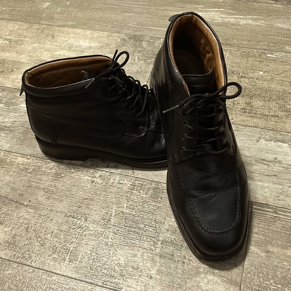 Bostonian Strada | Shoes | Mens Bostonian Strada Black Leather Boots ...